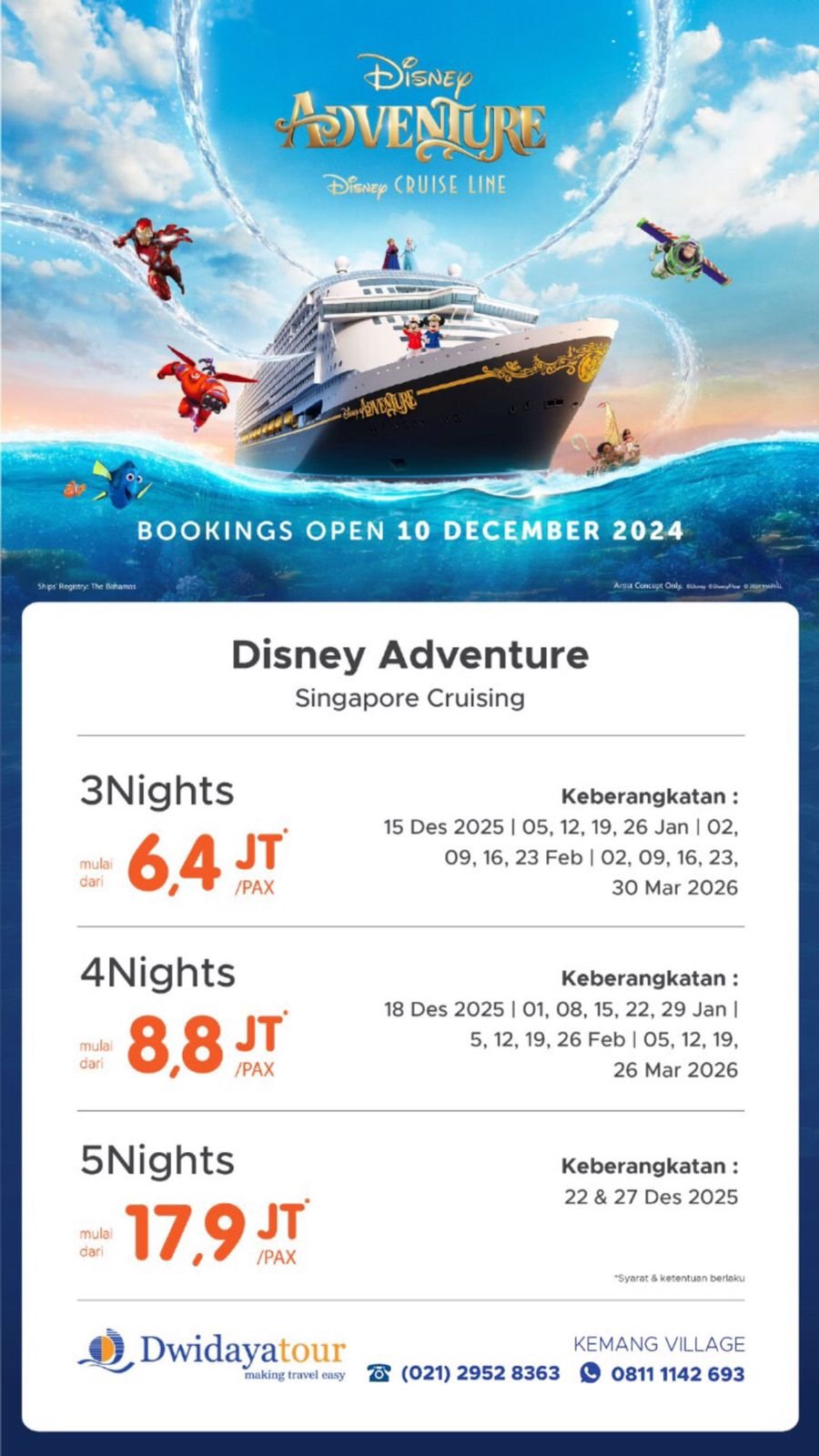 Dwidaya Tour - Disney Adventure - Lippo Mall Kemang | Mallnya anak jaksel